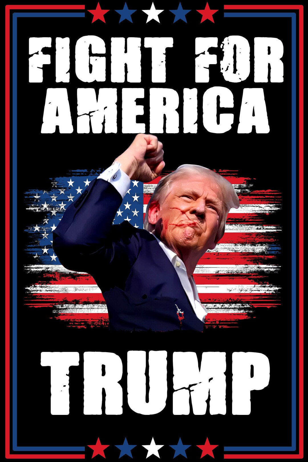 Fight for America Trump Png. Make America Great Again. Ready to ...