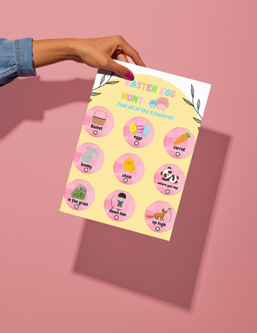 Easter Egg Hunt Clue Checklist Bundle– Printable Activity for Kids - Etsy