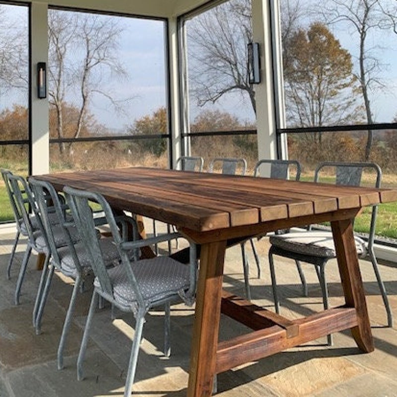 Long Dining Table - Etsy