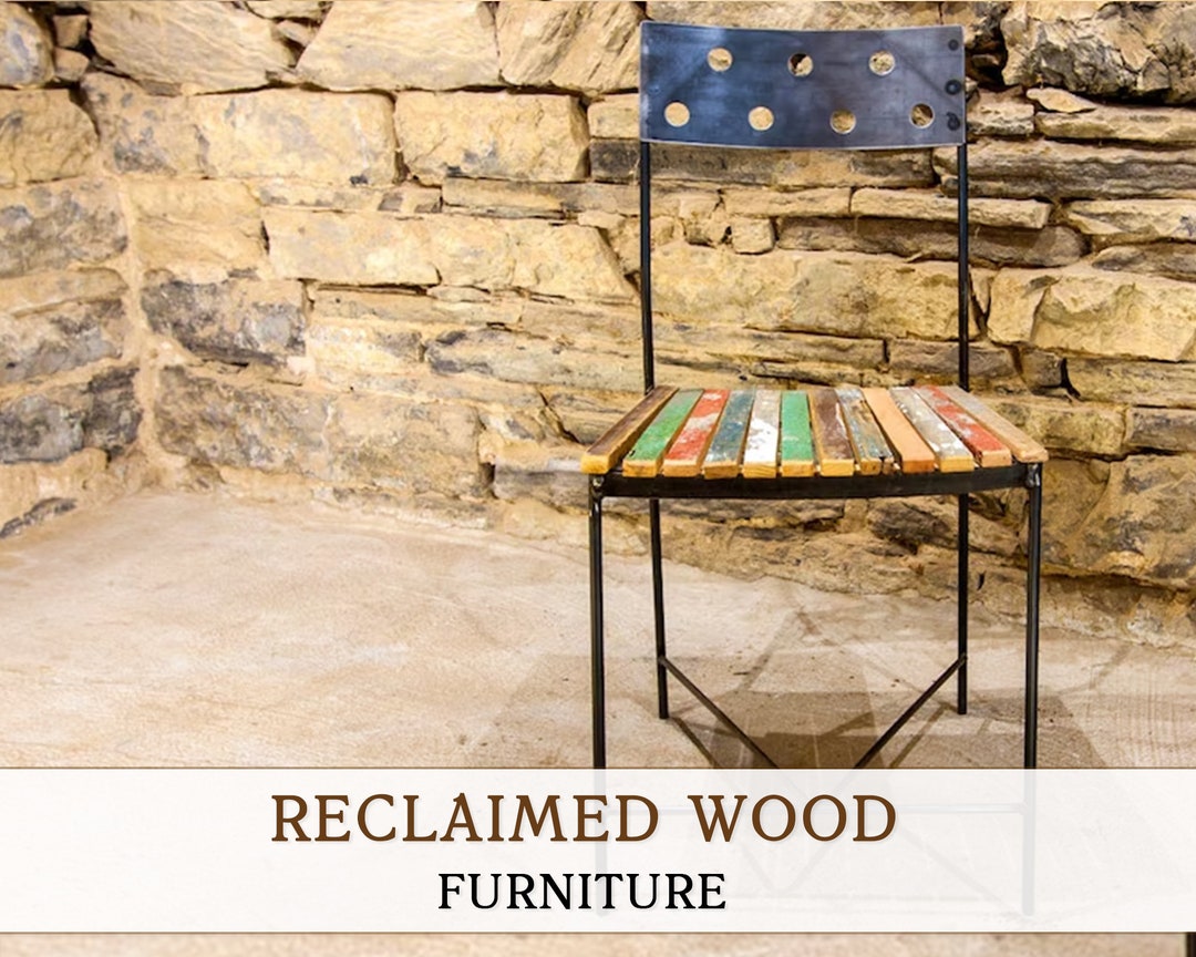 Dining Chairs, Bar Stools, Reclaimed Wood Chair, Counter Stool /café ...