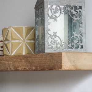 Floating Shelf Kit With Bracket and Hardware Included, Rustic Floating ...