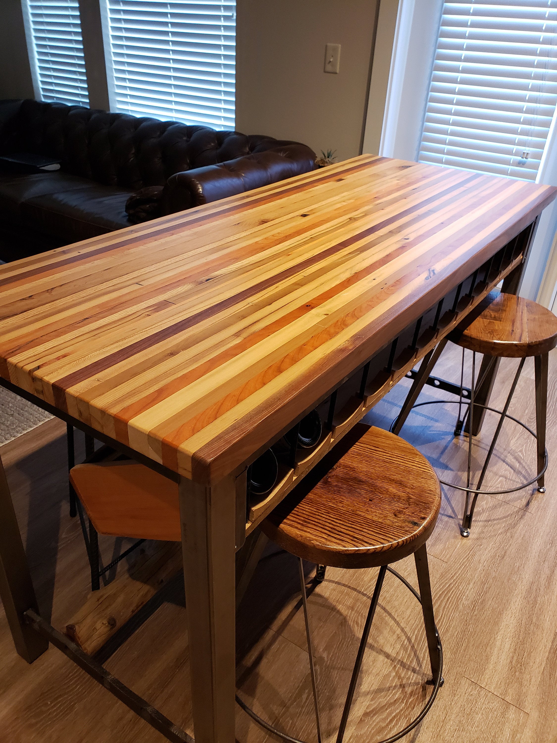 Diy Butcher Block Dining Table