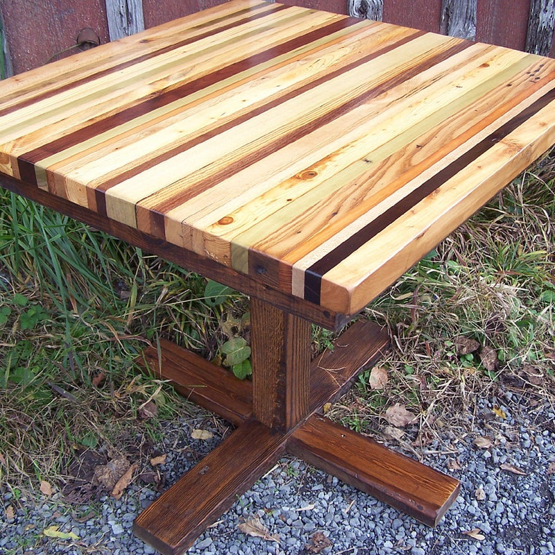 Butcher Block Dining Table - Etsy