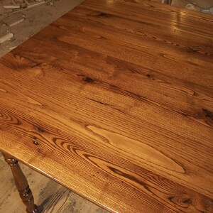 Chestnut Table, Farm Table, Wormy Chestnut, Wood Dining Table ...