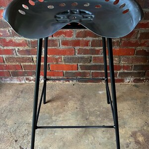 FREE SHIPPING - Outdoor Bar Stool, Metal Bar Stool, Welded Barstool ...