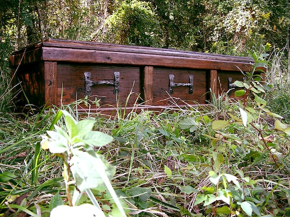 Old Wood Casket
