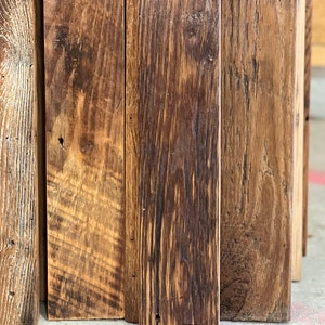 Rustic Reclaimed Wood Baseboard Trim: Pre-finished, 5.5" Tall - Etsy