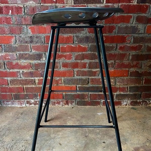 FREE SHIPPING - Outdoor Bar Stool, Metal Bar Stool, Welded Barstool ...
