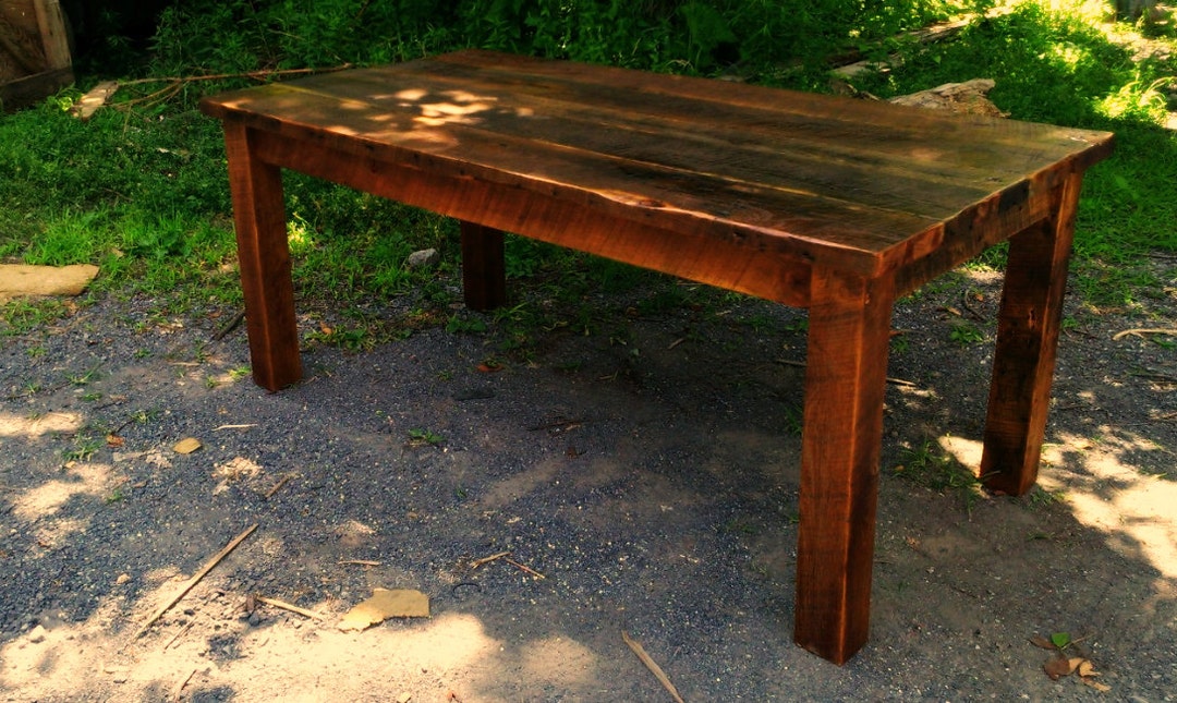 Free Shipping - Antique Farm Table, Farmhouse Table, Primitive Farm ...