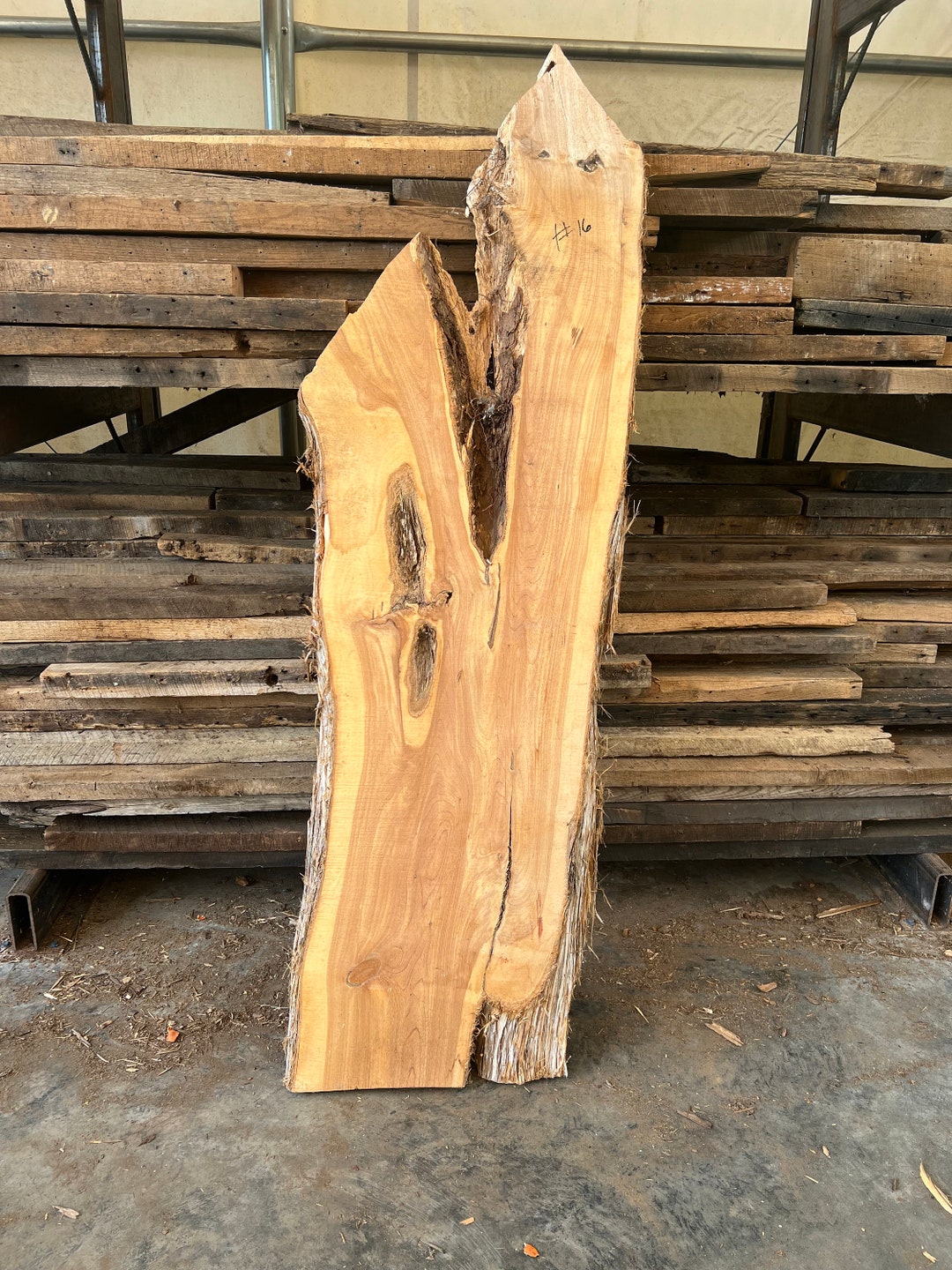 Red Cedar Live Edge Slab: DIY Coffee Table Wood (66" X 22") - Etsy