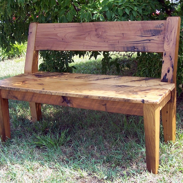 Barn Wood Bench - Etsy