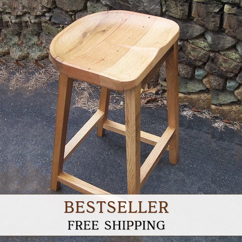 Counter Stools White Oak - Etsy