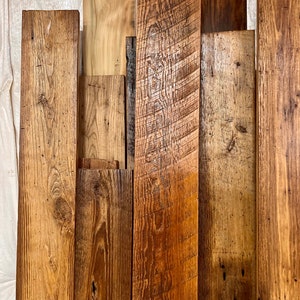 Rustic Reclaimed Wood Baseboard Trim: Pre-finished, 5.5" Tall - Etsy