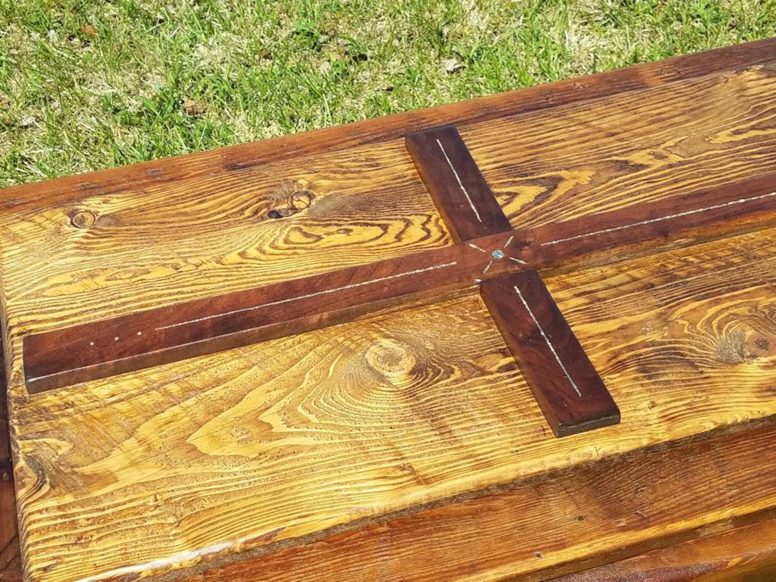 Wood Casket Pine Coffin Custom Casket Cemetery Coffin - Etsy Canada