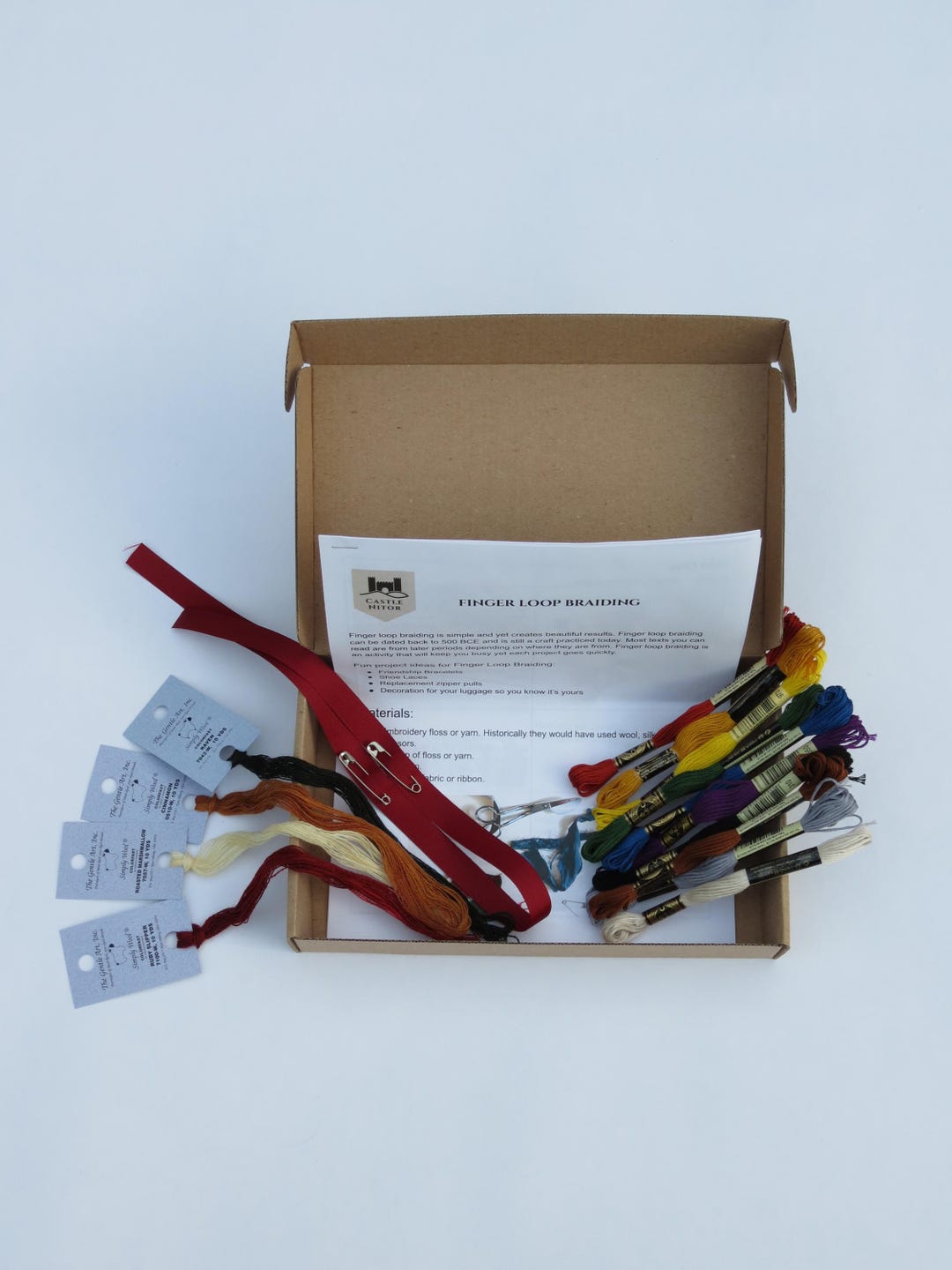 DIY Finger Loop Braiding Craft Kit | Holiday Gift | Kids Christmas ...