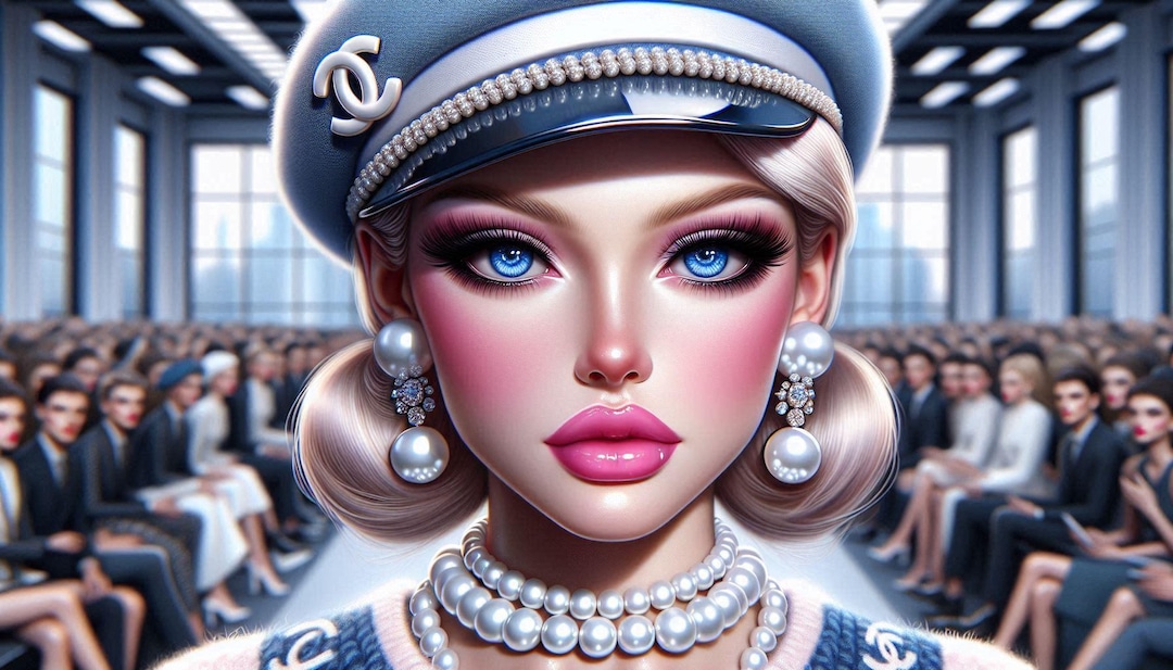 Gorgeous Chanel Dolls (5 Piece Collection) Digital Bundle Artwork - Etsy