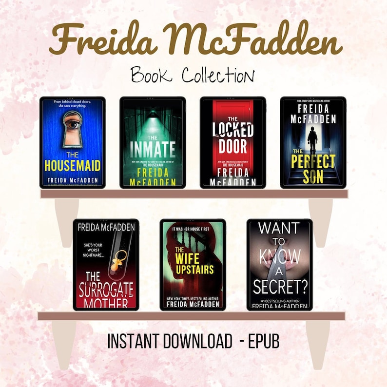 Freida Mcfadden Book Collection Thriller Books Digital Copy E-books ...