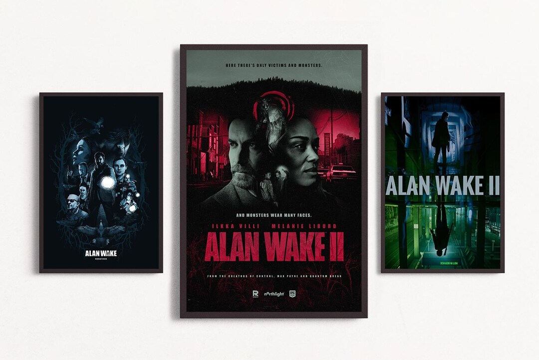 Alan Wake Poster - Decorative Painting Enthusiasts Collectibles ...