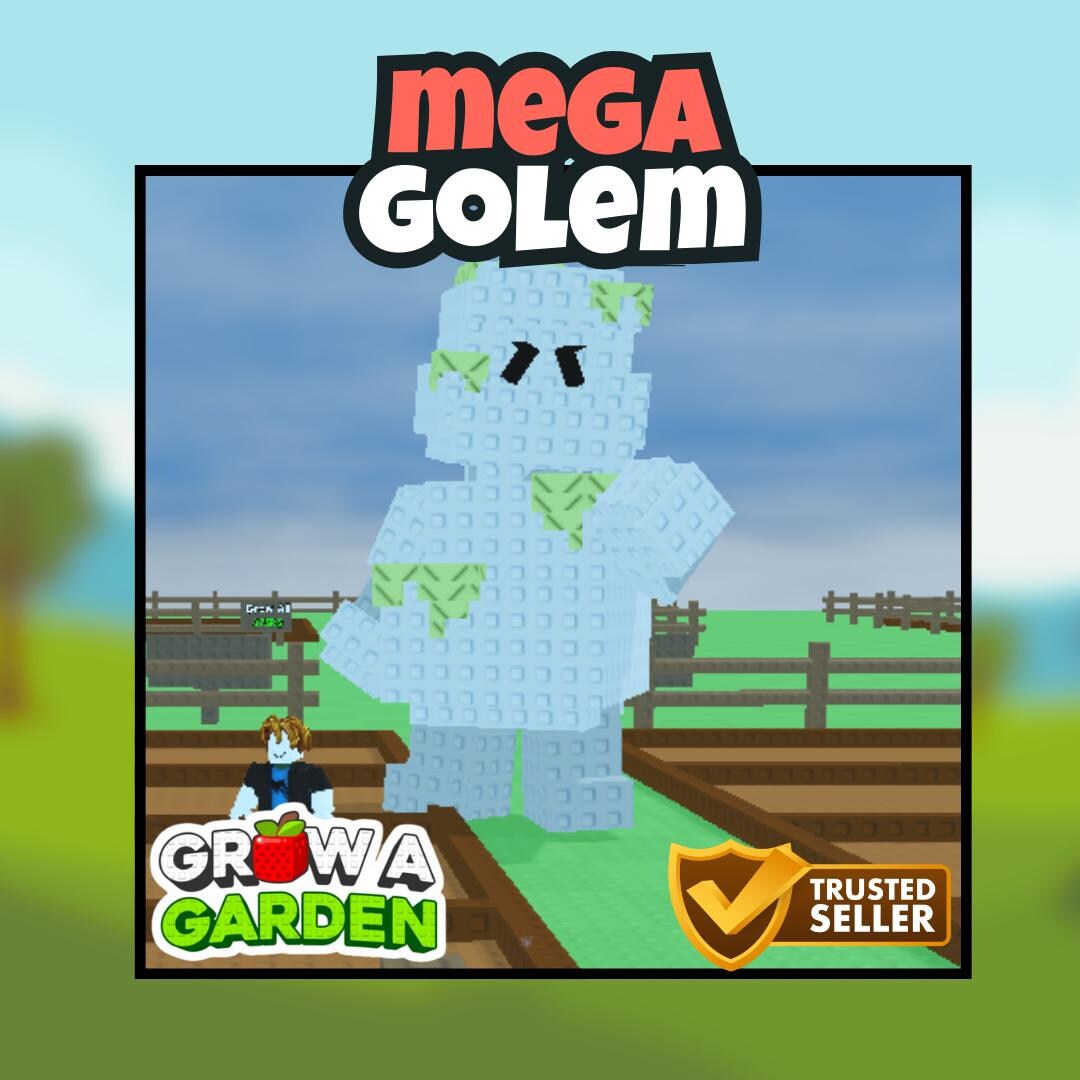 Mega Golem | Grow a Garden - Mutated Pet - Etsy
