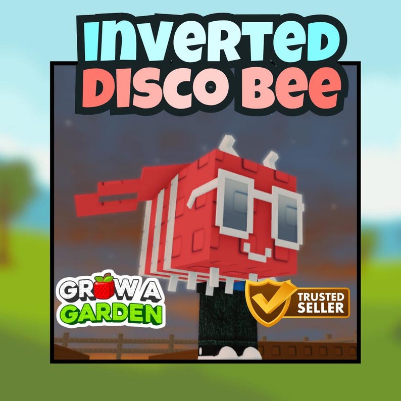 Inverted Disco Bee (prismatic Pet) | Grow a Garden - Mutated Pet - Etsy
