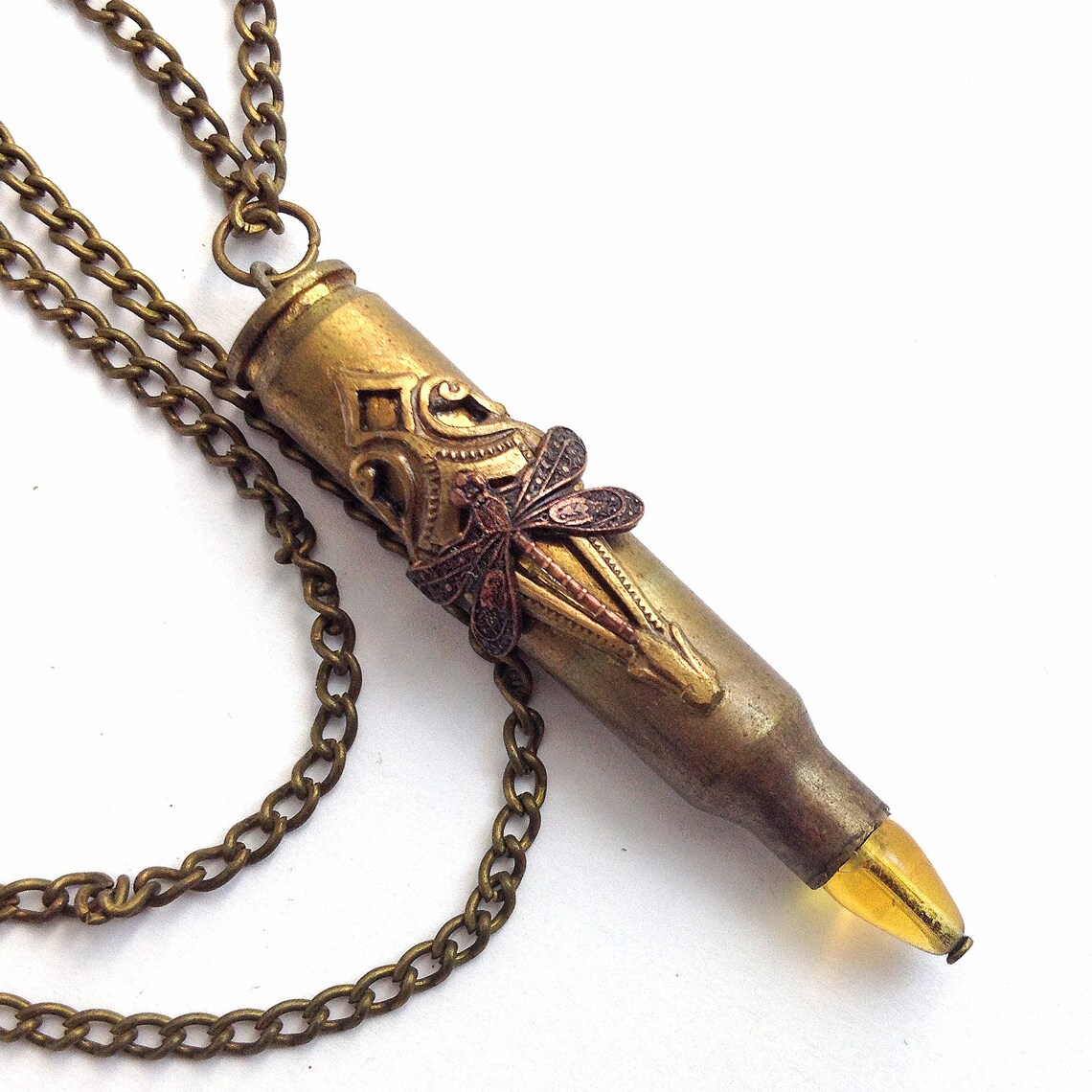Fancy Flight Bullet Jewelry Steampunk Pendant Bullet | Etsy
