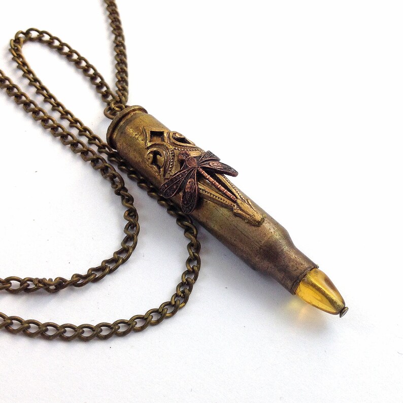 Fancy Flight Bullet Jewelry Steampunk Pendant Bullet - Etsy