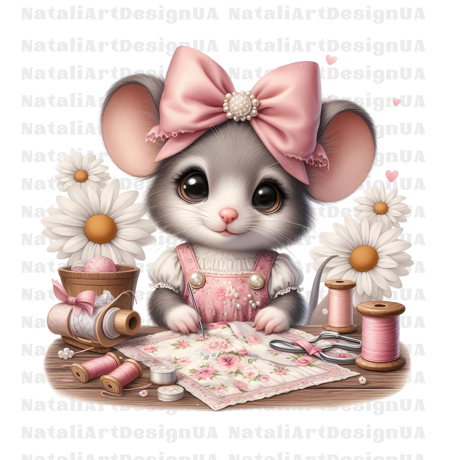 Sewing Mouse Clipart Mouse at Sewing Machine Mouse Seamstress Png Mouse ...