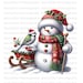 Snowman Clipart, Snowman Png, Christmas Snowman Clipart, Cute Snowman ...