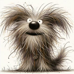 Quirky Dog Clipart 10 High Res Watercolor Jpgs for Junk Journals ...