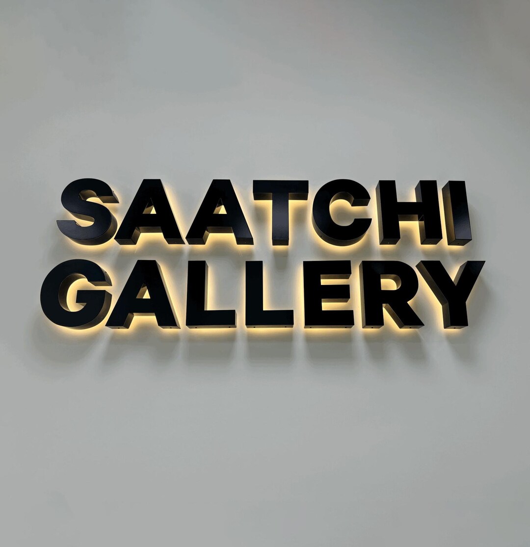 Custom Business Logo Sign, Reception Wall Sign, Metal Outdoor Sign ...