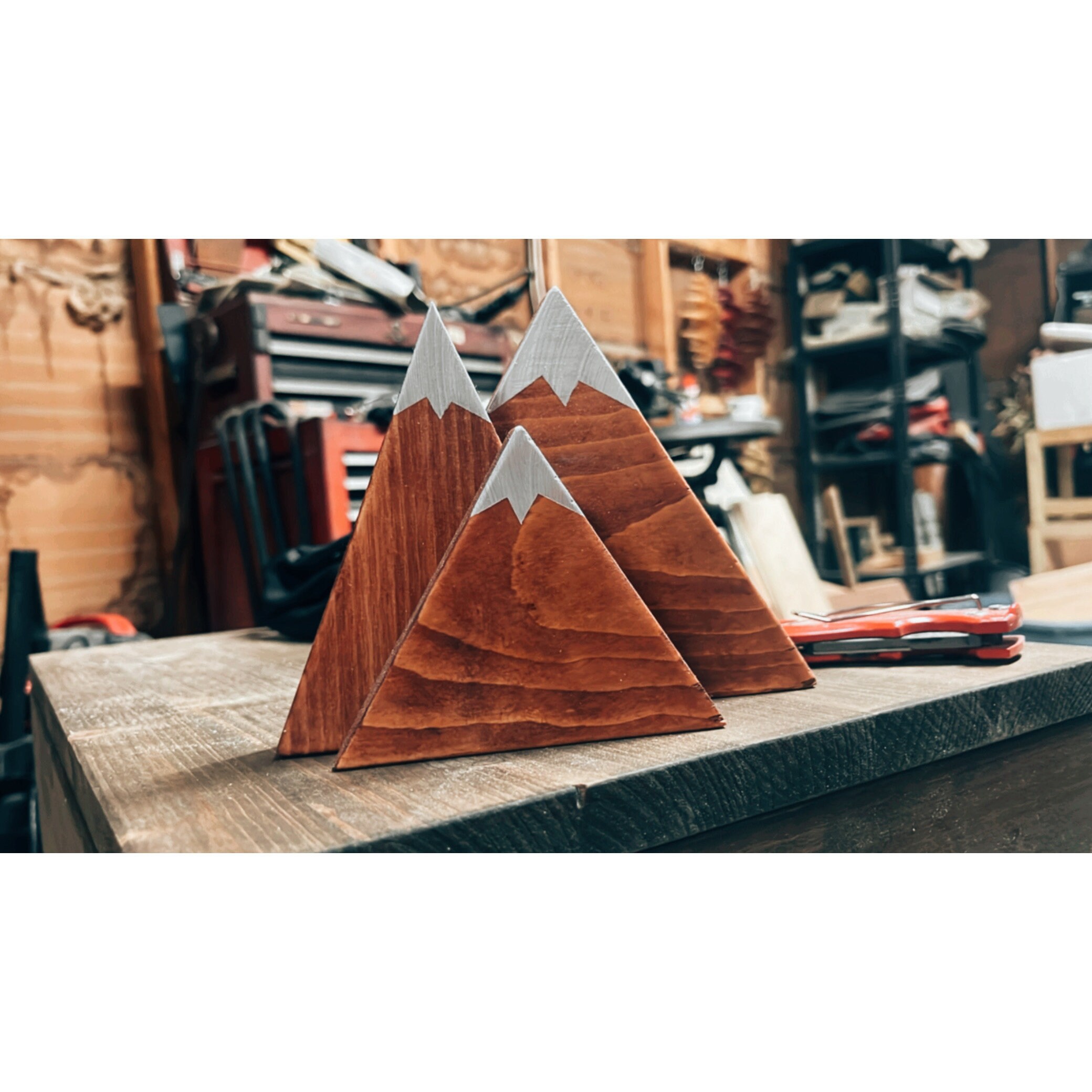 Wood Decor Mountains - Etsy