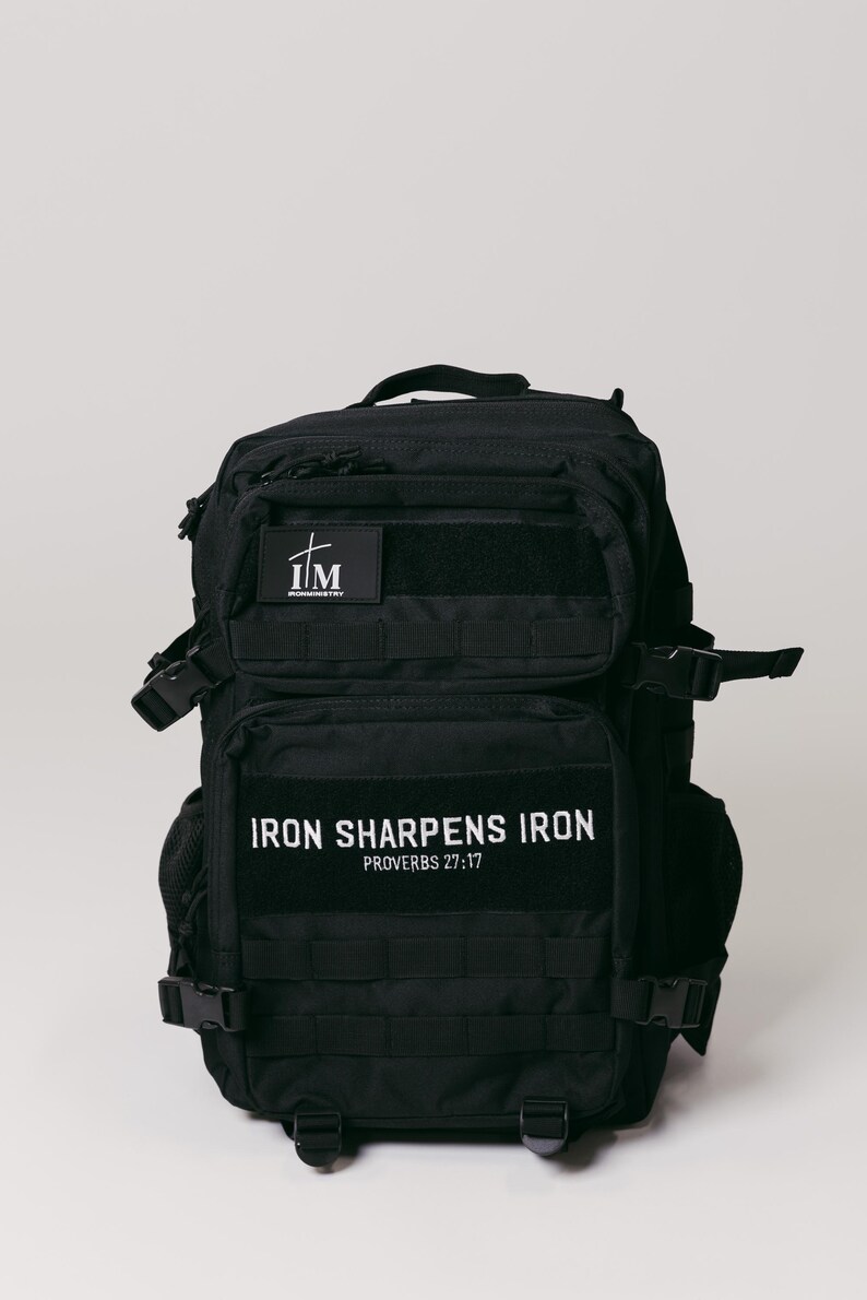 Iron Sharpens Iron™ 45L Tactical Backpack - Etsy