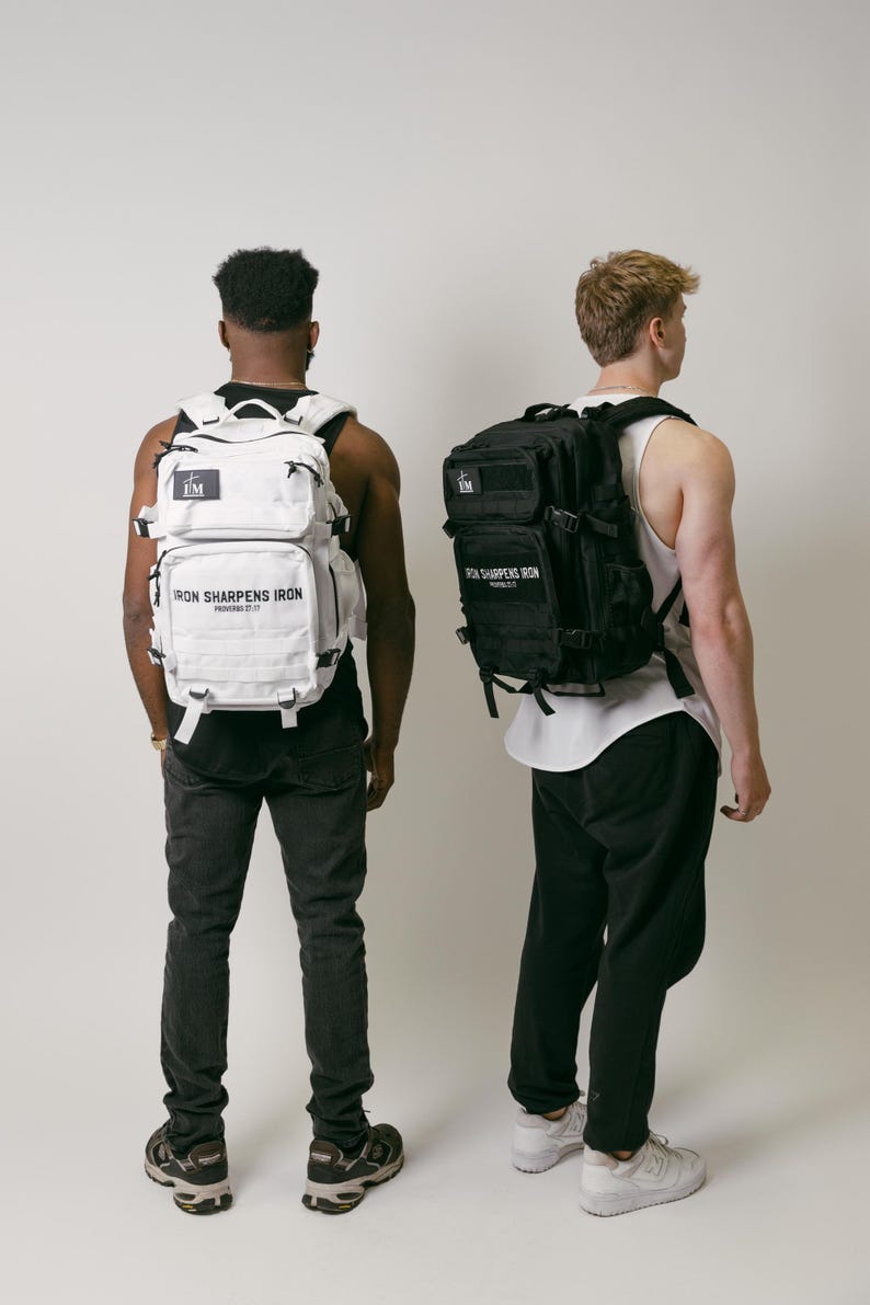 Iron Sharpens Iron™ 45L Tactical Backpack - Etsy