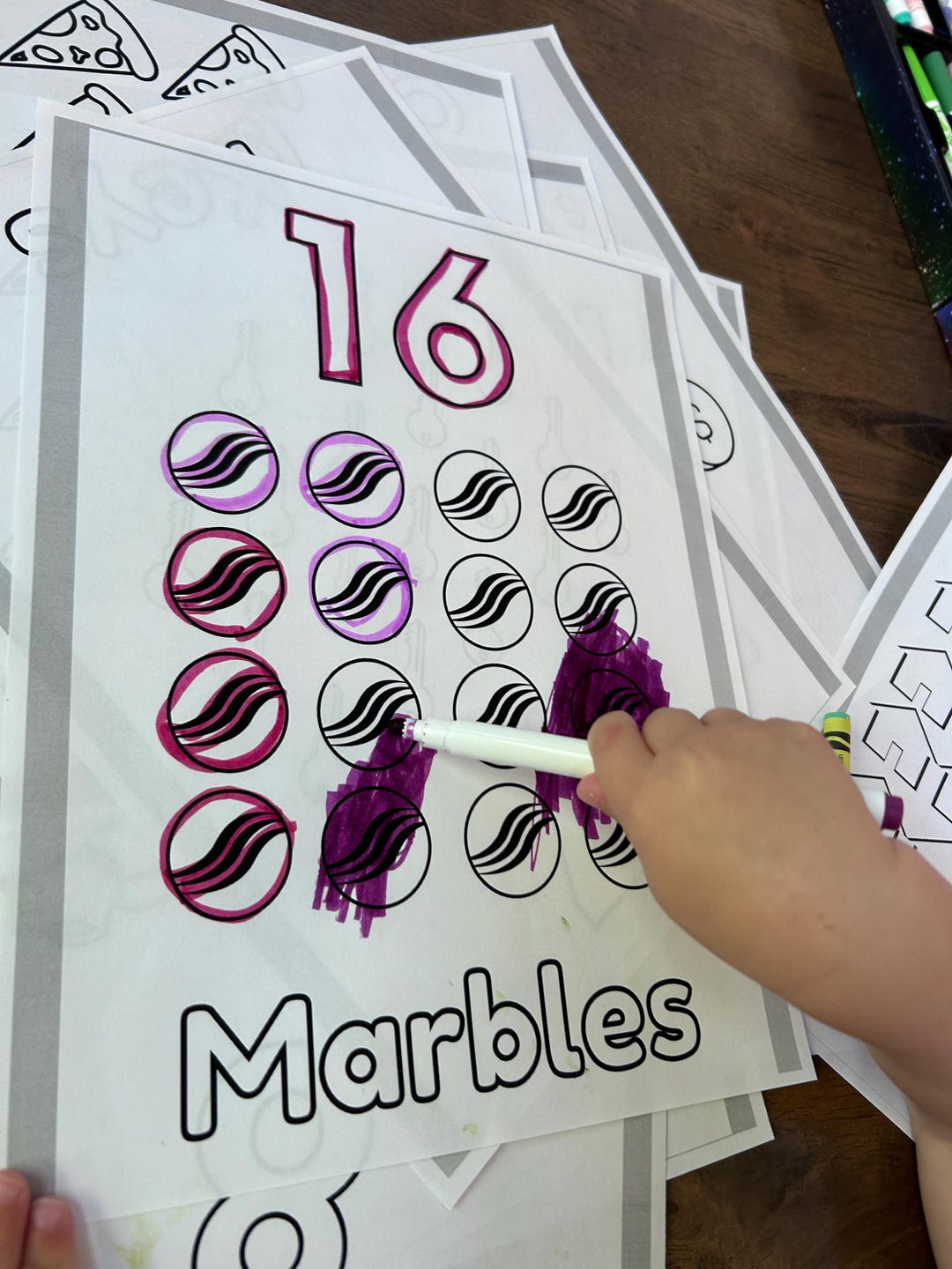 Number Coloring Book for Toddlers | 1-10 Tracing & Counting Workbook ...