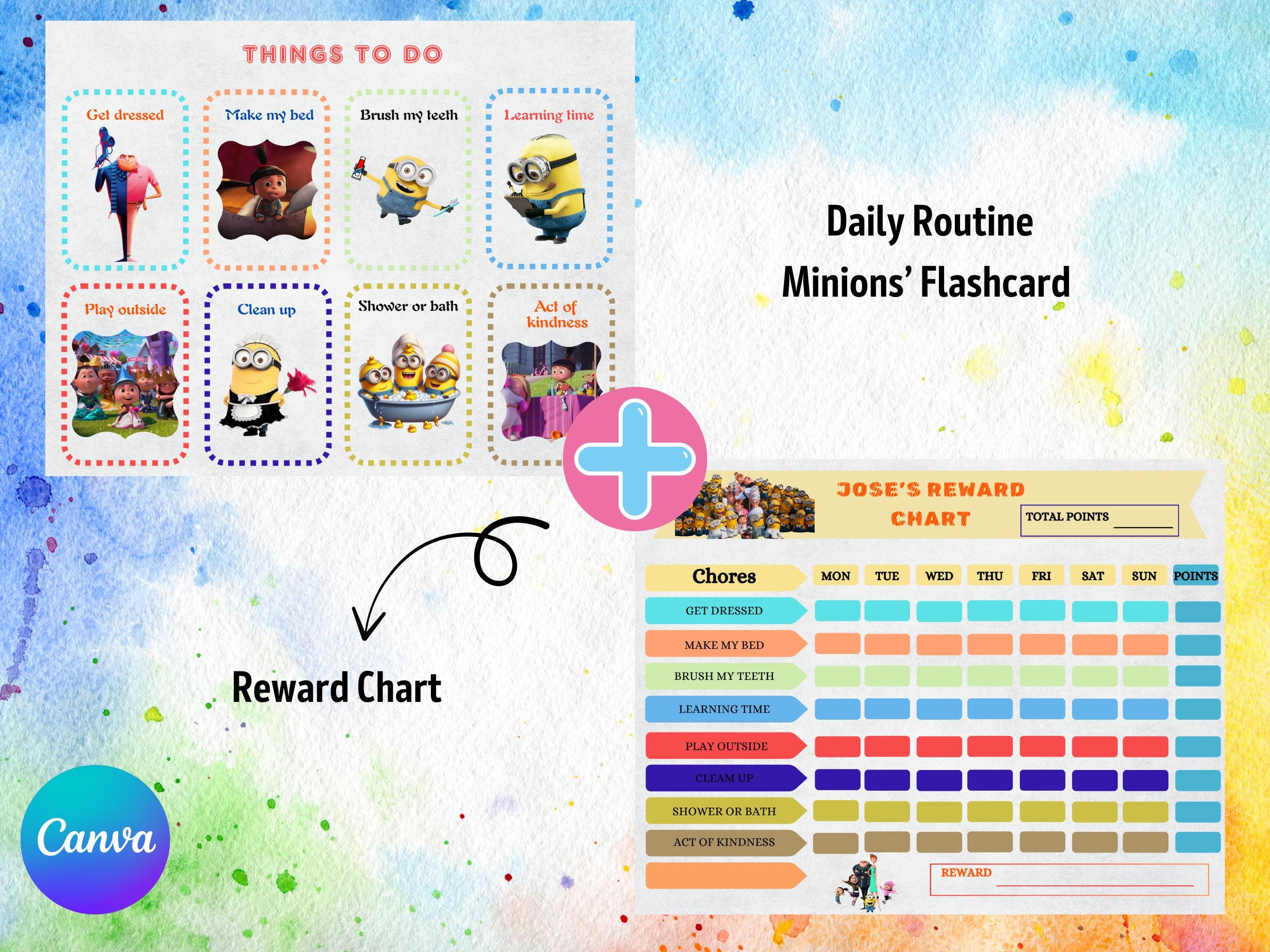 Minion Chore Chart Free Printable