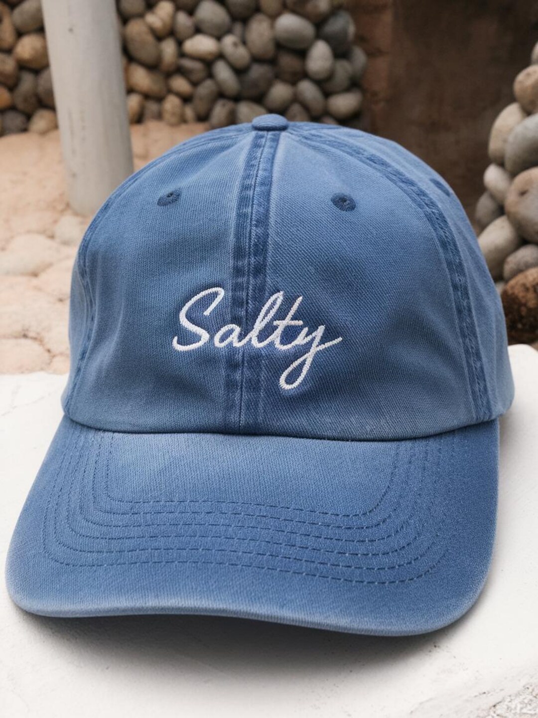 Salty Hat, Stay Salty, Trendy Hat, Fish Hat, Embroidered Sun Hat ...