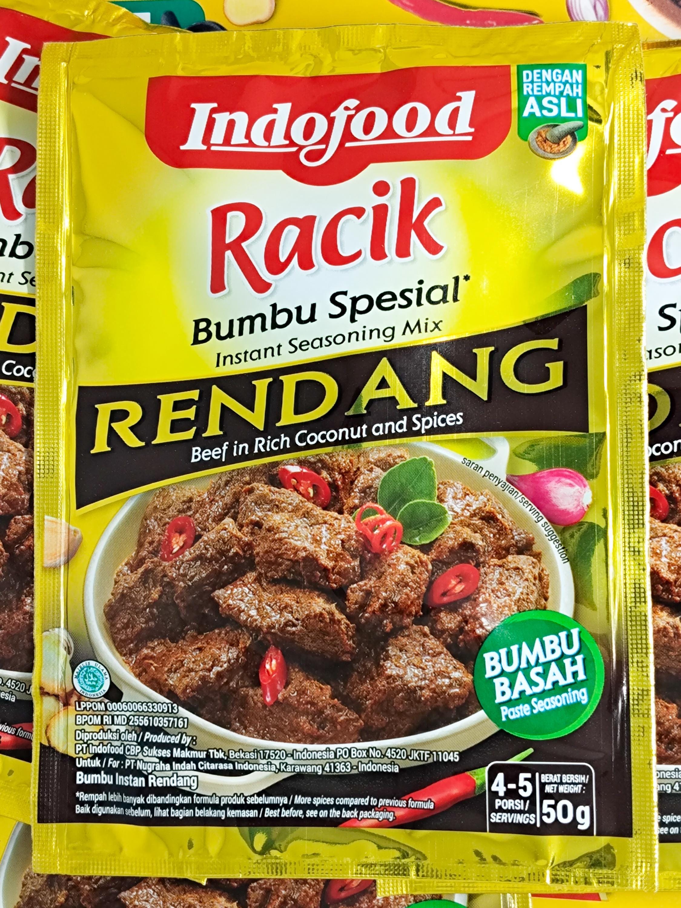 Indonesian Instant Seasoning Indofood Rendang 50g - Etsy