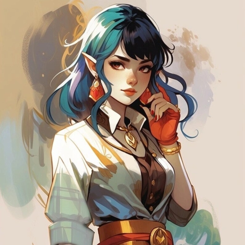 Fantasy Character Commission, Character Portraits, OC Character Art ...