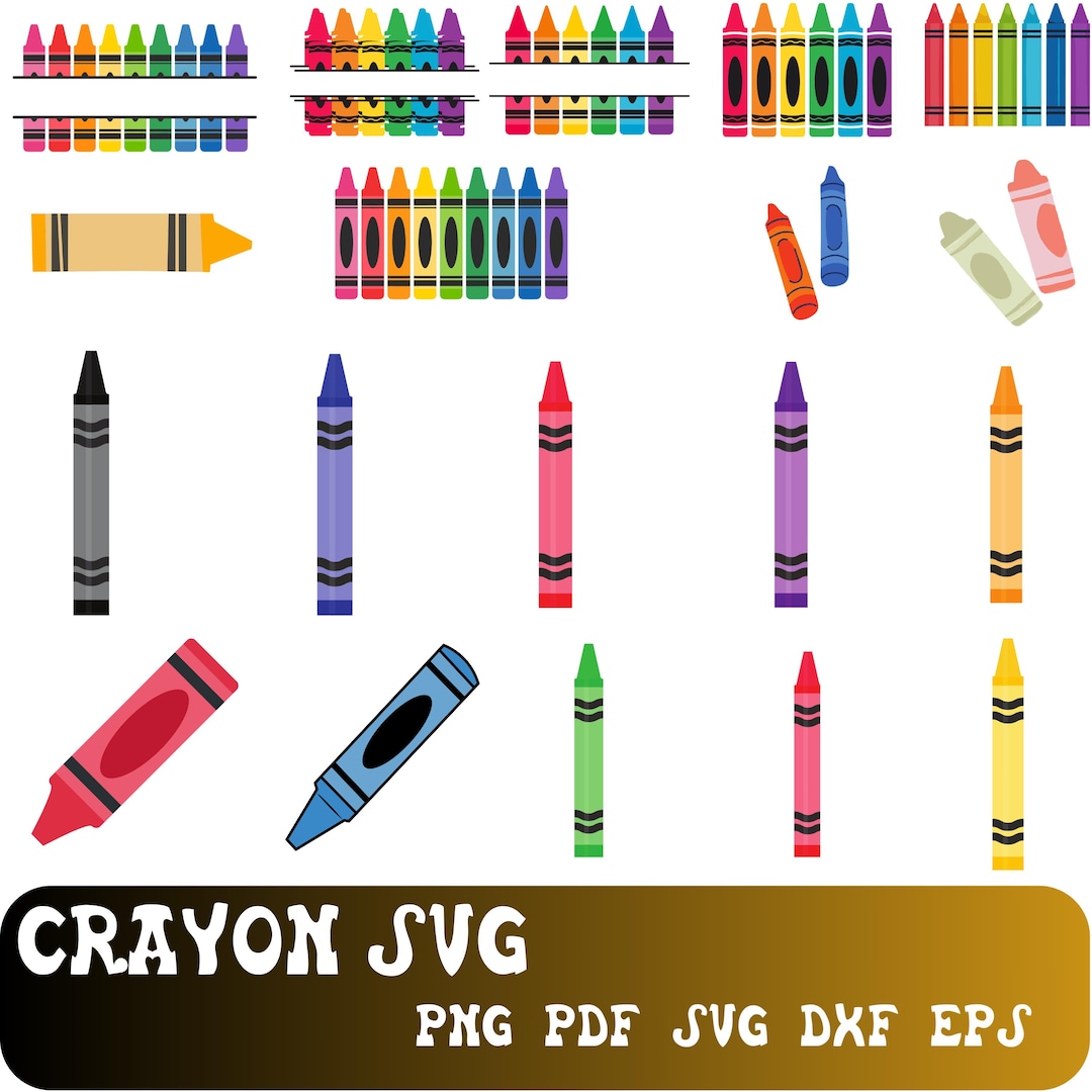 Crayon Svg, Crayon Wrapper Svg, Crayon Costume Svg, Halloween Crayon ...