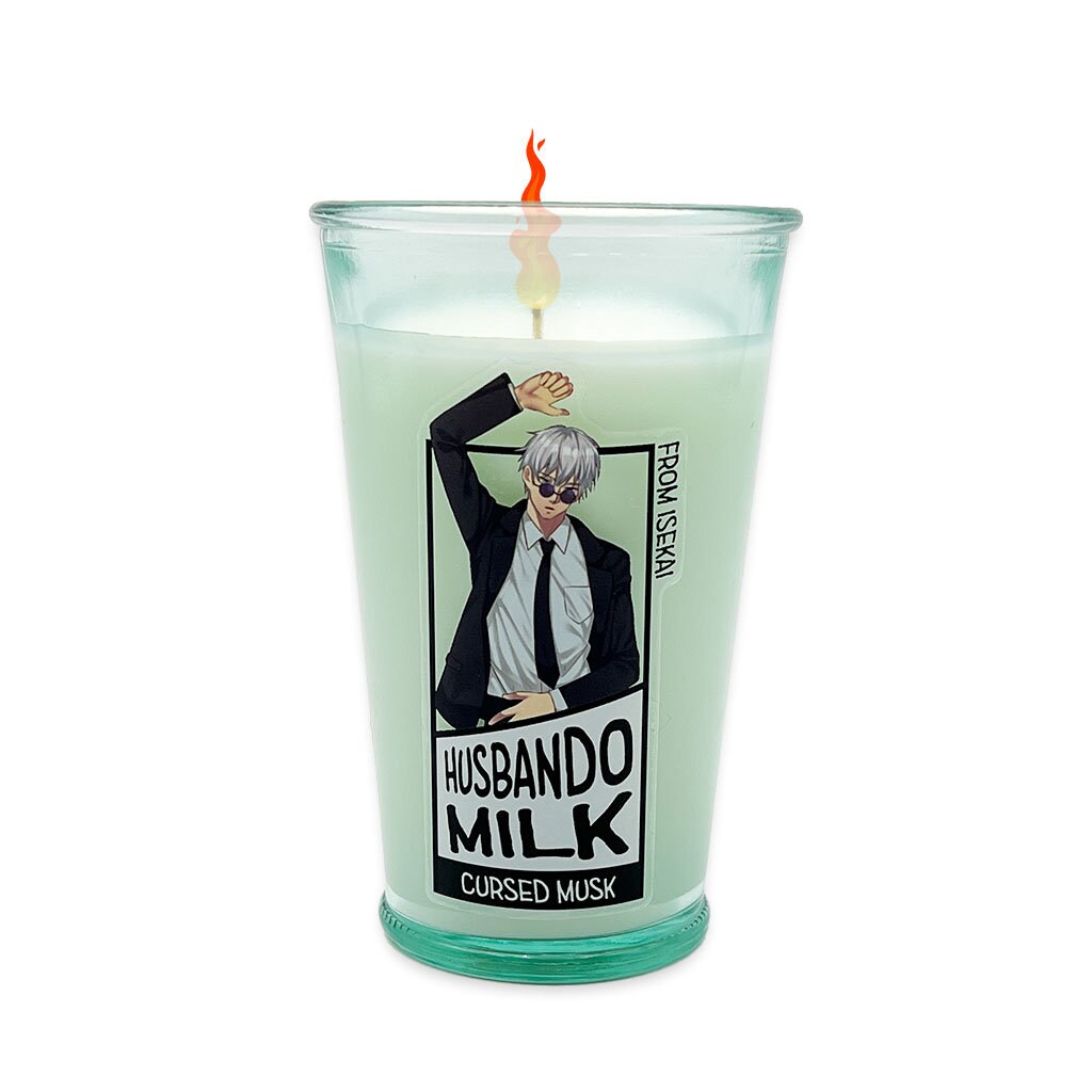 Gojo Husbando Milk Candle Anime Inspired Candle JJK Jujutsu Kaisen ...