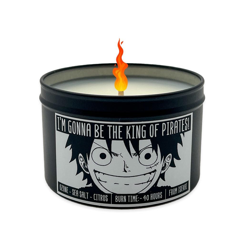 Luffy - One Piece Inspired Candle | One Piece Gift | Anime Gift | Anime ...