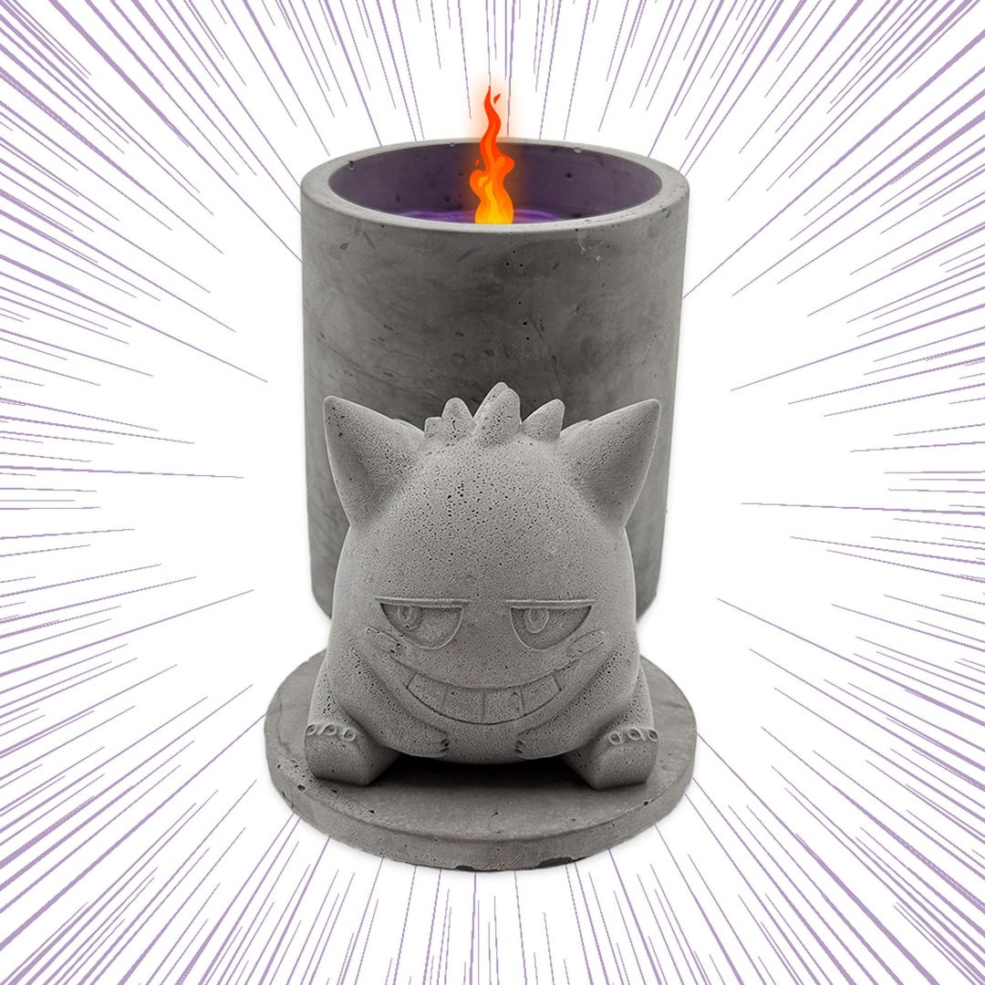 Gengar - Valentine Candle Gift | Pokemon | Anime Gifts | Pokemon Merch ...