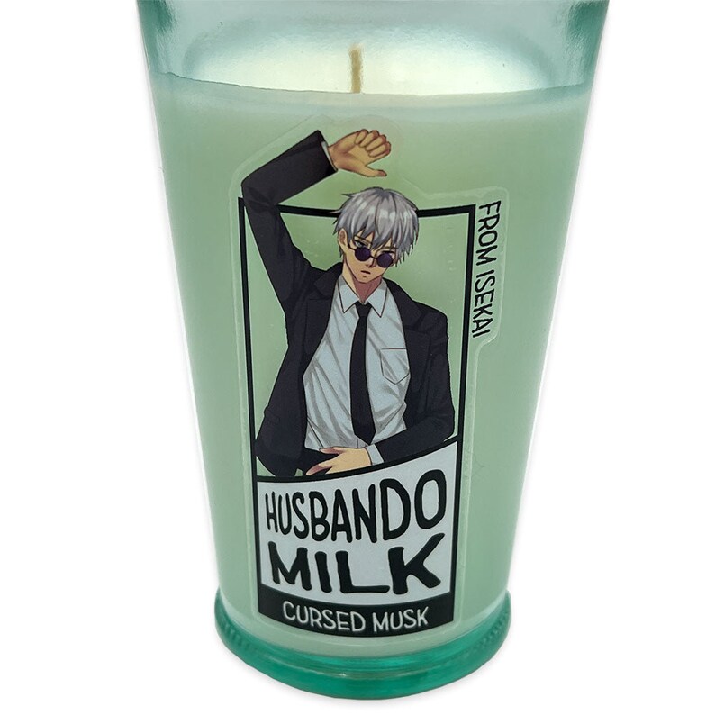 Gojo Husbando Milk Candle Anime Inspired Candle JJK Jujutsu Kaisen ...