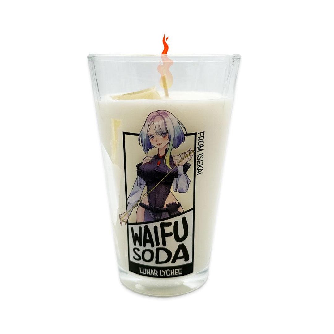 Lucy - Anime Inspired Waifu Soda Candle | Edgerunners | Cyberpunk ...