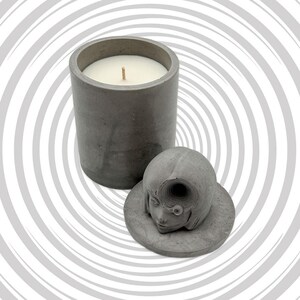 Uzumaki Anime Cement Candle: Junji Ito Inspired Sweet Cinnamon Scent - Etsy