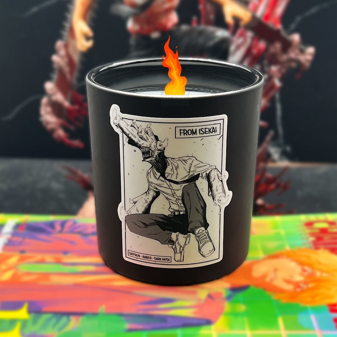 Candle Devil - Denji Inspired Candle | Anime Inspired Candle | 10oz ...