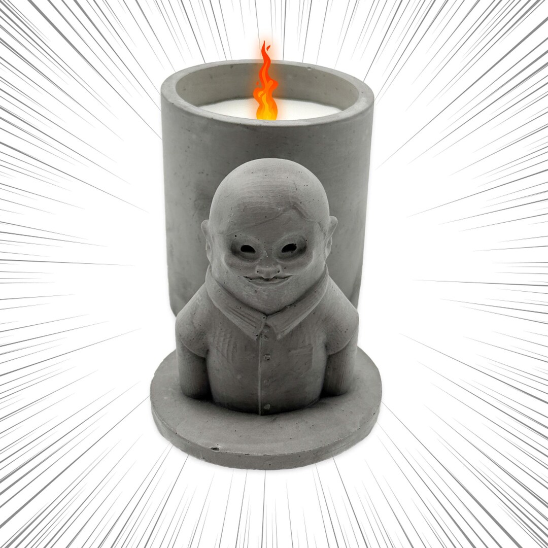 Serpo Alien - Cement Candle | Dandadan | Anime Gifts | Anime Fan ...
