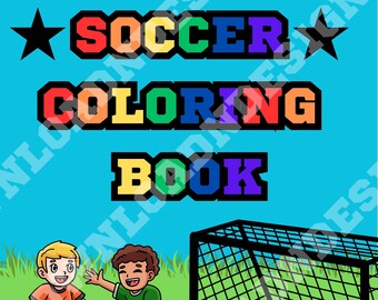 25 Printable Drawings of European Soccer Scenes to Color and Create ...