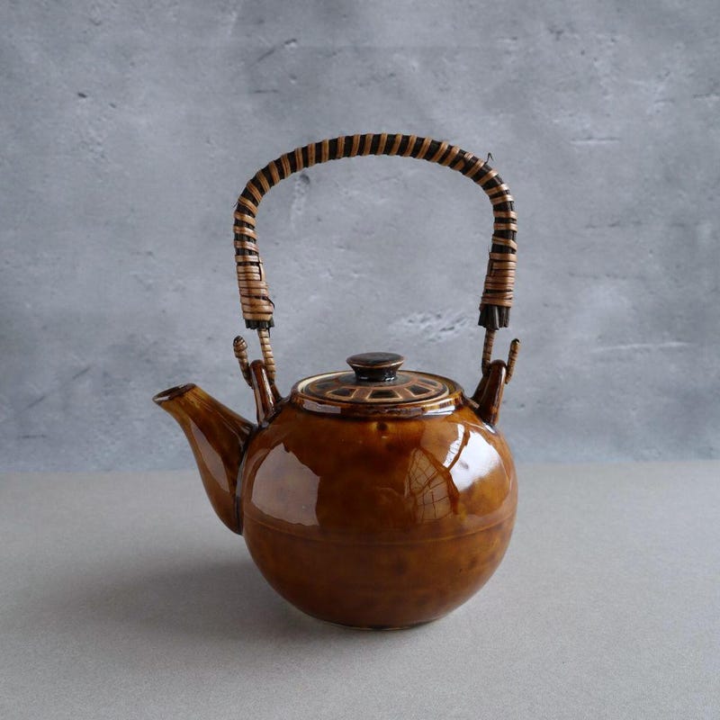 Retro Teapot - Etsy