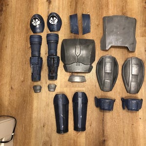 Bo-katan Armor Cosplay Set Ready-to-wear Mandalorian Inspired Costume ...
